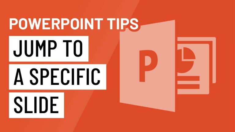 Navigating Seamlessly: How to Jump to a Specific Slide in PowerPoint