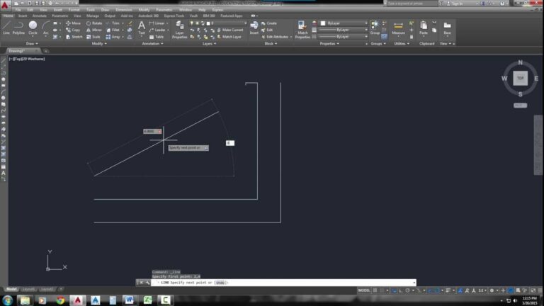 The Power and Precision of the LINE Command in AutoCAD