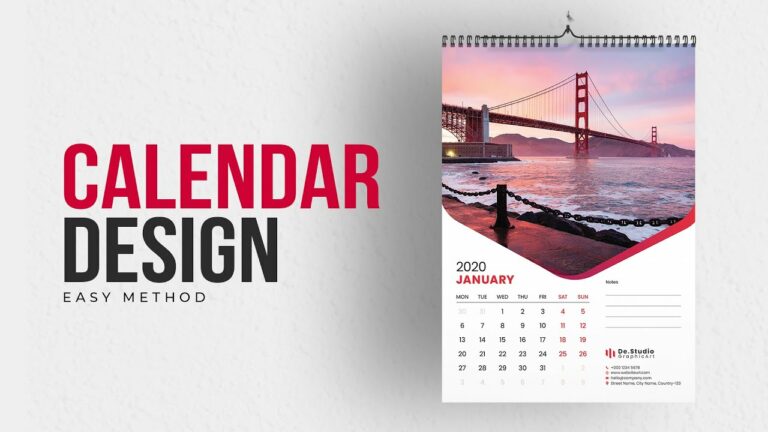 The Ultimate Guide to Designing Stunning Calendars in Adobe Illustrator