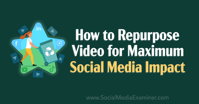 Maximizing Your Reach: The Ultimate Guide on Repurposing YouTube Content for Other Social Media ...