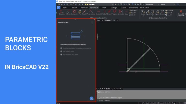 How to Use Parametric Drawing in BricsCAD