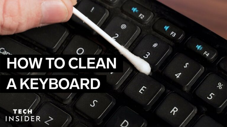 How to Clean a Keyboard: A Comprehensive Guide