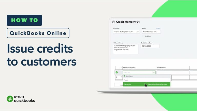 How to Manage Customer Credits in QuickBooks